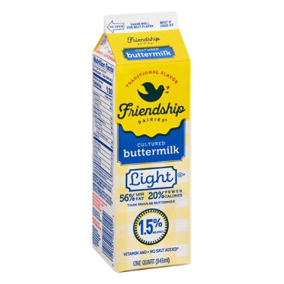 Friendship Natural Buttermilk - QT - kingsfoodmarkets