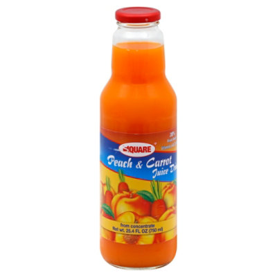 Square Peach Carrot Juice - 25.4 FZ - Safeway