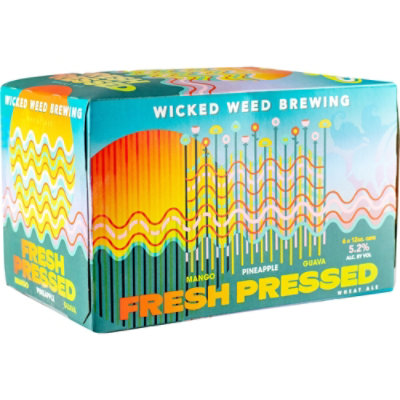 Wicked Weed Fresh Pressed #1 Beer Cans - 6-12 Oz - albertsons