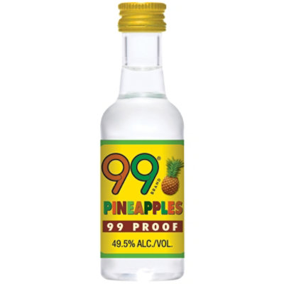 99 Brand Pineapple Liqueur 99 Proof - 50 Ml - Safeway