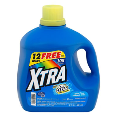 Xtra Liquid Laundry Detergent Oxi Clean - 192 FZ - Safeway