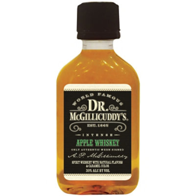 Dr. McGillicuddy's Apple Whiskey 60 Proof - 50 Ml - Safeway