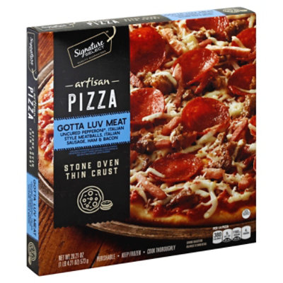 Safeway Select Pizza Artisan Gotta Luv Meat - 20.21 OZ - Safeway
