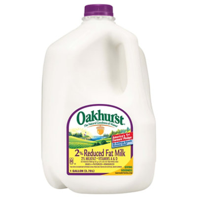 Oakhurst 2% Reduced Fat Milk - 1 Gallon - Safeway
