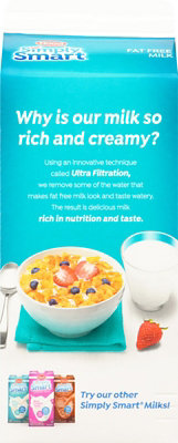 Hood Simply Smart Milk Fat Free 64 Oz - 64 FZ - Safeway