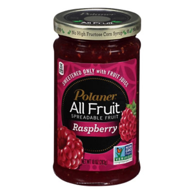 Polaner Fruit Sprd Red Rasp - 10 OZ - Safeway