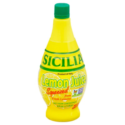 Sicilia Lemon Juice - 4 Oz. - ACME Markets