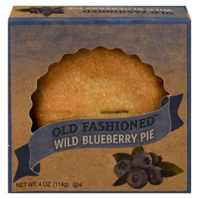 Table Talk Mini Old Fashioned Blueberry Pie - 4 Oz. - Safeway
