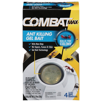 Combat Max Ant Killing Gel Bait 5/20g - .705 OZ - carrsqc