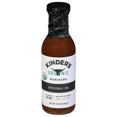 Kinders Organic Original 46 Marinade - 13.5 OZ - andronicos