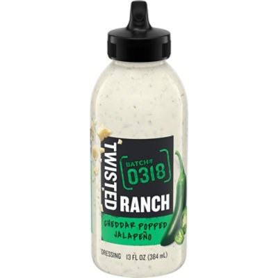 Twisted Ranch Cheddar Popped Jalapeno Sauce & Dressing - 13 Fl. Oz ...