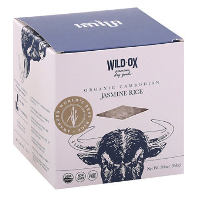 Wild Ox Rice Jasmine White Cambodian - 30 OZ - albertsons