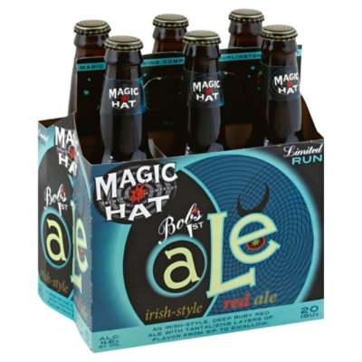 Magic Hat Seasonal Beer Bottles - 6-12 FZ - albertsons