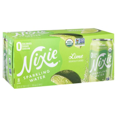 Nixie Water Sparkling Lime - 8-12 Oz - albertsons