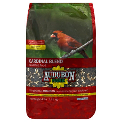 Audubon Cardinal Bird Food - 4 LB - Albertsons