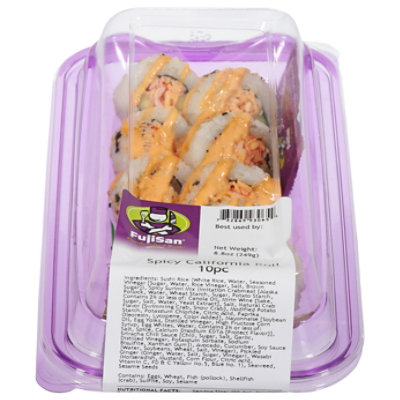 Fujisan Spicy California Roll* - 10 Pc (Available After 11 AM) - vons