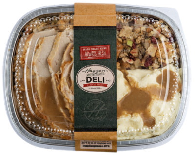 Haggen Roasted Turkey Meal for 4 - Made Right Here Always Fresh - ea ...