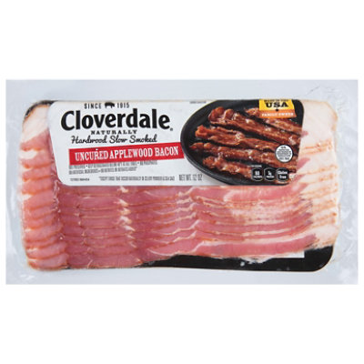 Cloverdale Bacon Uncured - 12 OZ - Andronico's