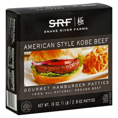 Snake River Farms Kobe Style Beef Hamburger - 16 Oz - Albertsons