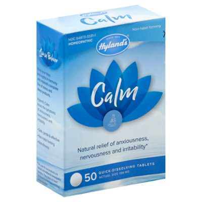 Hylands Calm Tablets - 50 CT - Online Groceries | Safeway