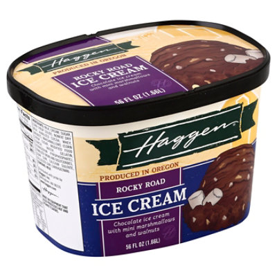Haggen Rocky Road Ice Cream - 56 FZ - haggen