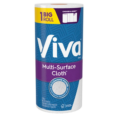 Viva Multi Surface Cloth Big Roll Cas 1 Pack 83 Fsc Mix Sgsna Coc ...