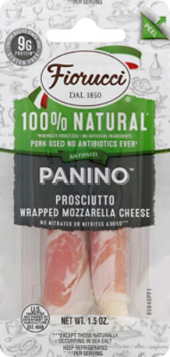 Fiorucci Panino Prosciutto Mozzarella Natural - 1.5 OZ - Safeway