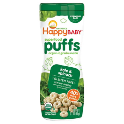 Happy Puffs Greens Puffs - 2.1 - Online Groceries | Safeway