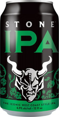 Stone Brew Ipa Cans - 12-12 FZ - Haggen