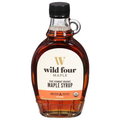 Wild 4 Syrup Maple Amber Rich Organic - 8 FZ - safeway