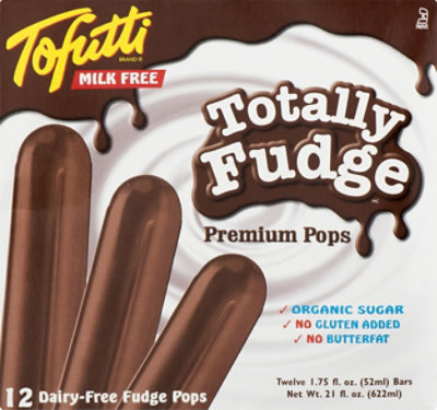 Tofutti Fudge Pops Premium Totally Fudge - 21 Oz - jewelosco