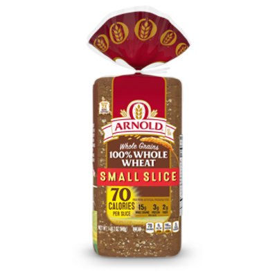 Arnold Whole Grains 100% Whole Wheat Round Top Bread - 18 Oz - acmemarkets