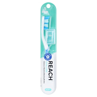 Reach Total Care Anti Bacterial Toothbrush Soft - EA - Safeway