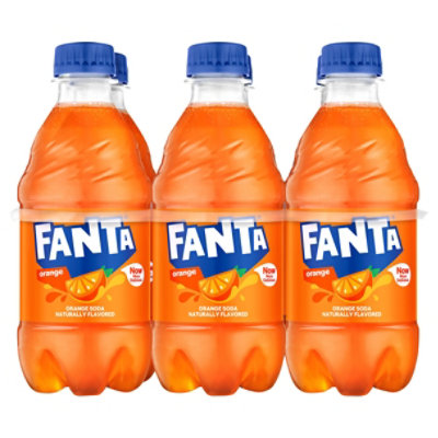 Fanta Soda Orange Pack In Bottles - 6-12 Fl. Oz. - albertsons