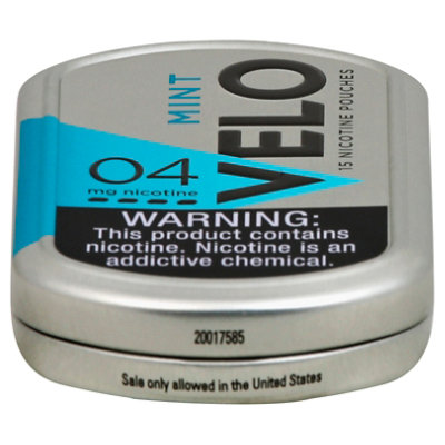 Velo Mint Pouch 4mg - 15 CT - Safeway