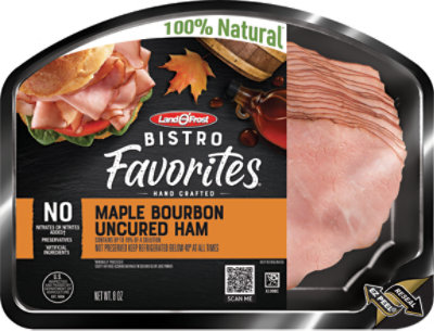 Land O'frost Bistro Maple Bourbon Ham - 8 OZ - safeway