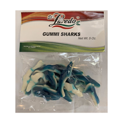 El Laredo Gummi Sharks - 5 Oz - jewelosco