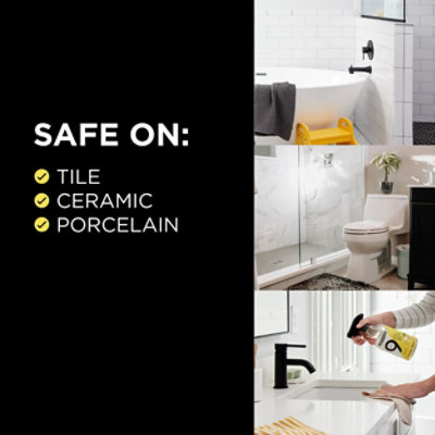 9 Elements Bathroom Cleaner Lemon Multi Surface Shower Tub & Tile ...
