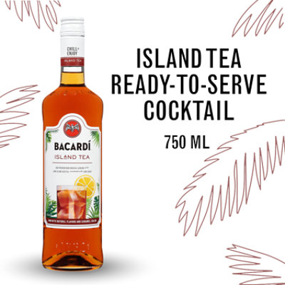 Bacardi Rum Island Iced Tea - 750 ML - Safeway