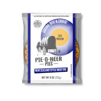 Pie O Neer Pies Ground Beef & Cheese Meat Pie - EA - albertsons