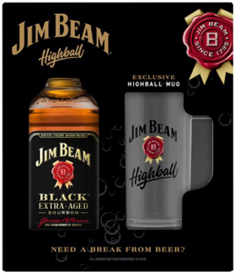 Jim Beam Black W/high Ball Mug - 750 ML - jewelosco