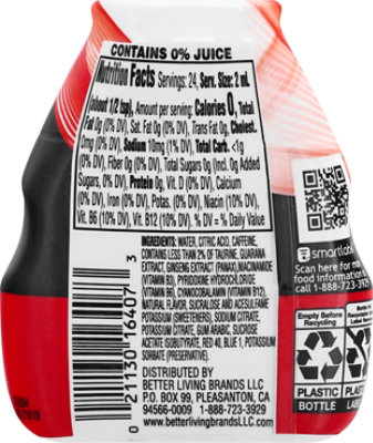 Signature SELECT Liquid Water Enhancer Energy Black Cherry - 1.62 FZ ...