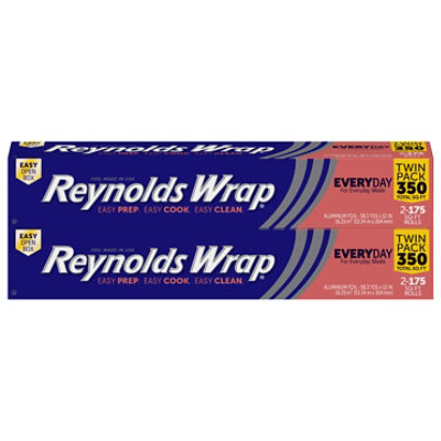 Reynolds Wrap Aluminum Foil Foodwrap - 350 SF - Safeway