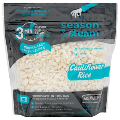 Season & Steam Cauliflower Rice - 12 OZ - Vons