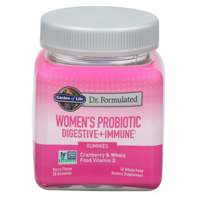 Gol Dr. Formulated Women's Probiotic Gummies - 50CT - Safeway