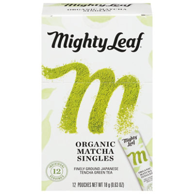 Mighty Leaf Organic Matcha Tea Singles - 12 CT - Safeway
