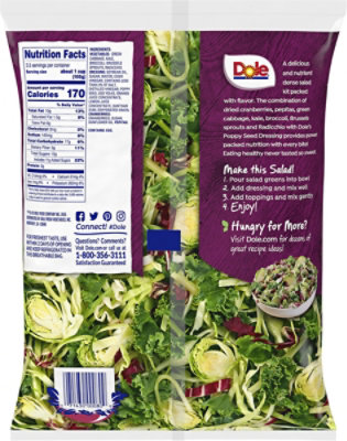 Dole Salad Sweet Kale Kit - EA - Safeway