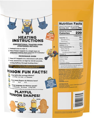 Minions Chicken Nuggets - 24 OZ - Andronico's