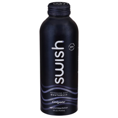 Swish by Colgate Refreshing Mint Mouthwash Fluoride Free and Alcohol ...
