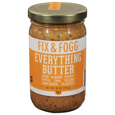 Fix & Fogg Nut Butter Everything - 10 OZ - kingsfoodmarkets
